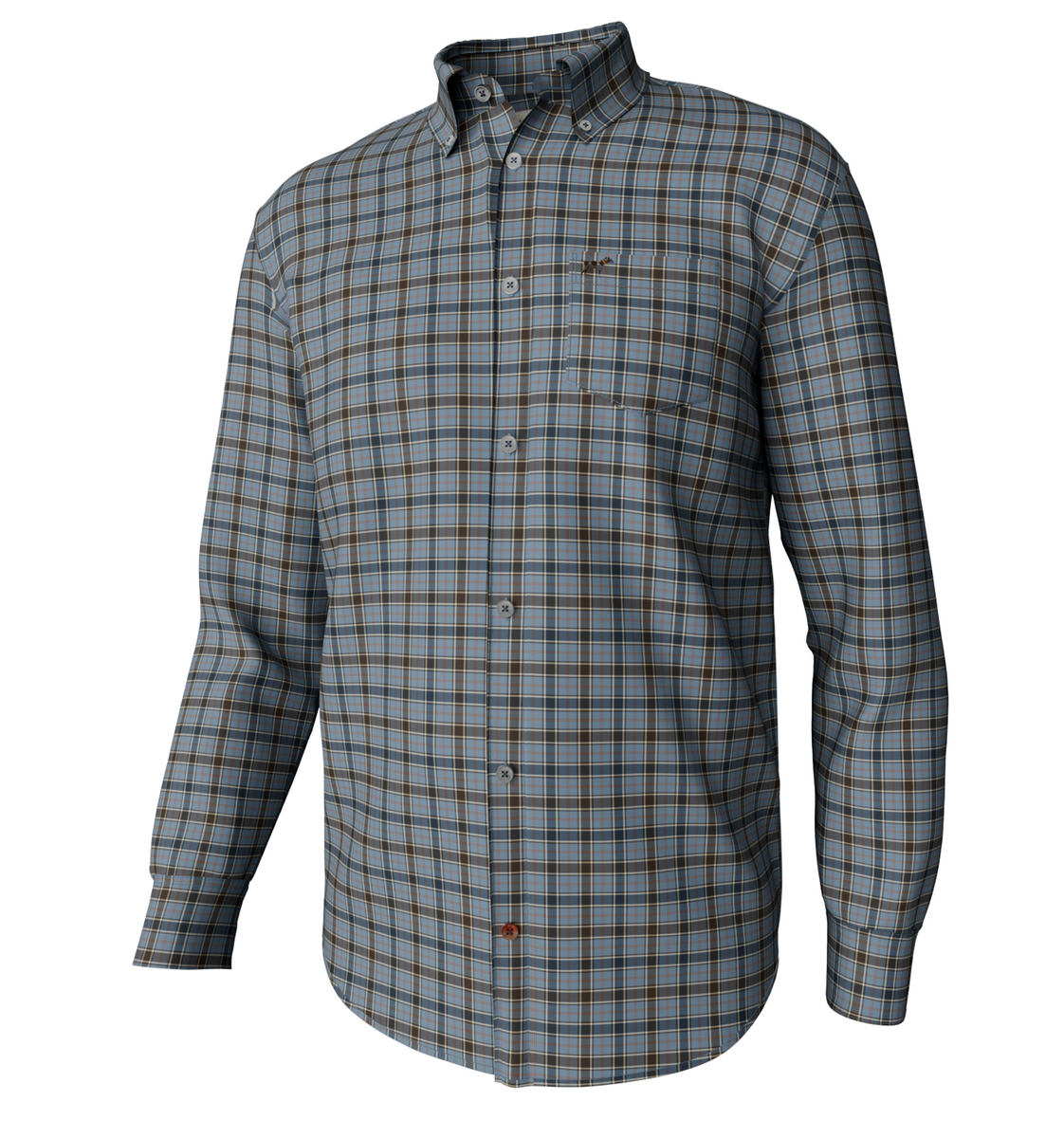 Southern Point Co. Hadley Vintage Long Sleeve Button Down - Wright Pla ...